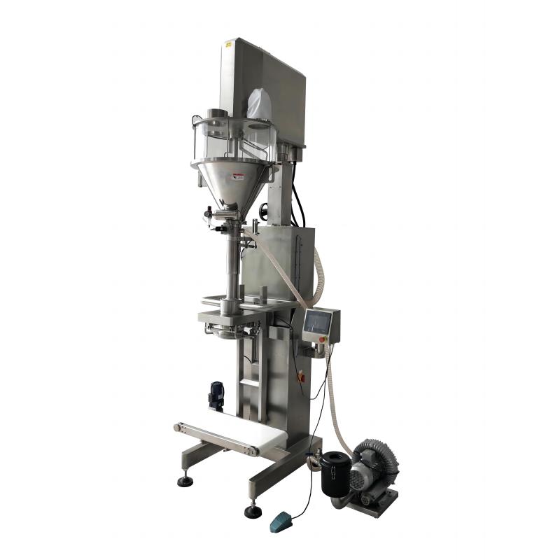 China Degassing Auger filling machine with online weigher Manufacturer ...